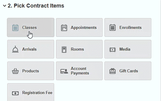 Setting up contracts