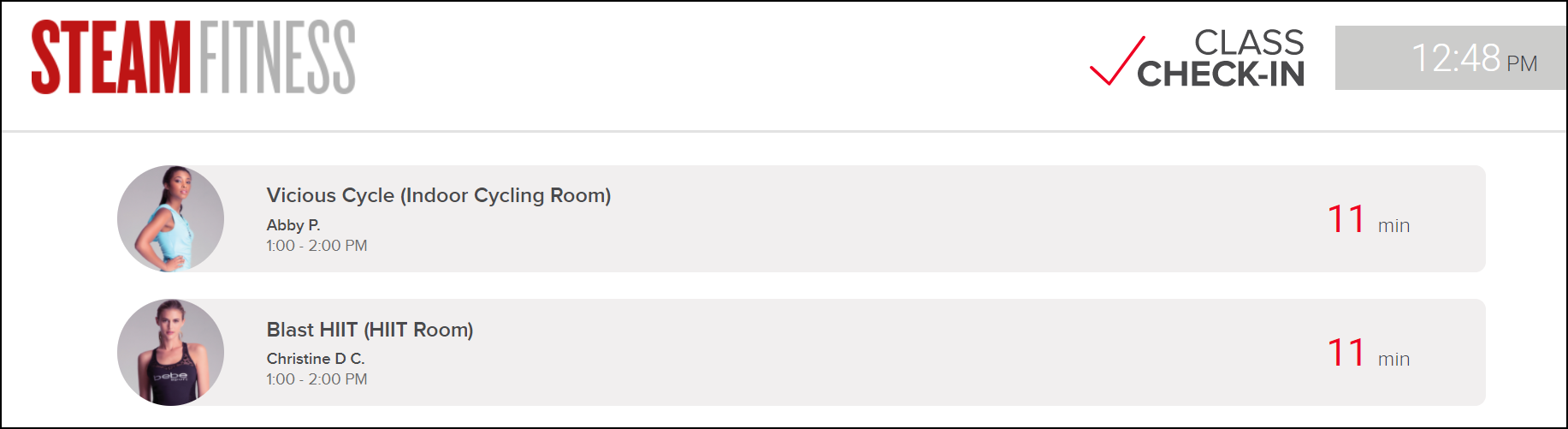 How to set up and use the Check-In Portal (FitMetrix)