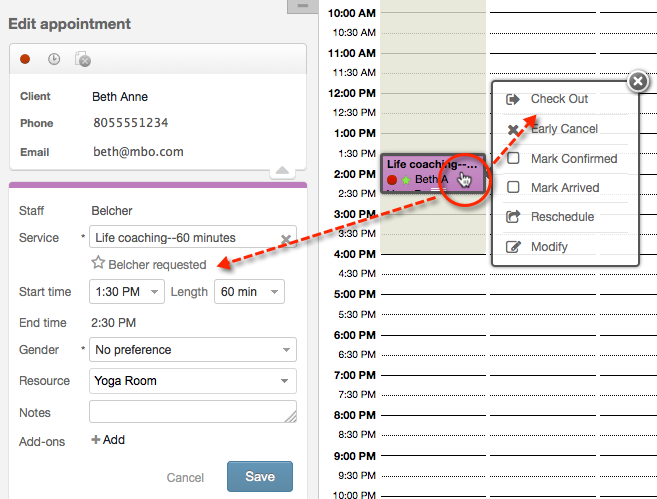 Appointments: Appointment Schedule