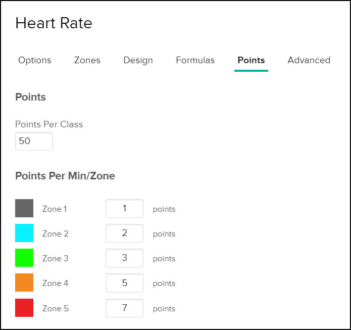 How to set up heart rate reward points (FitMetrix)