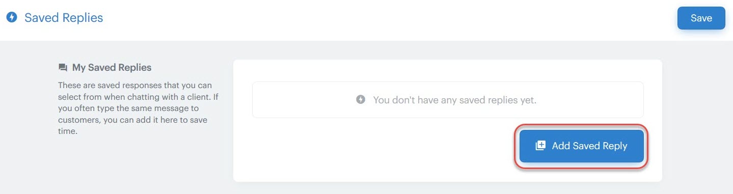 How to create and manage Saved Replies (Messenger[ai])