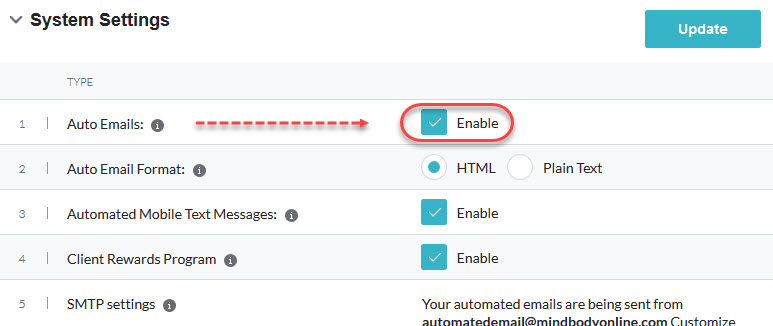How to disable auto emails
