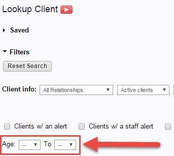 Where can I find client analysis data?