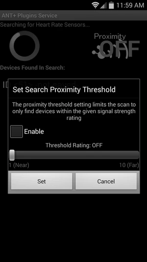 How to use the ANT+ Plugin Sampler app to find heart rate monitor ...