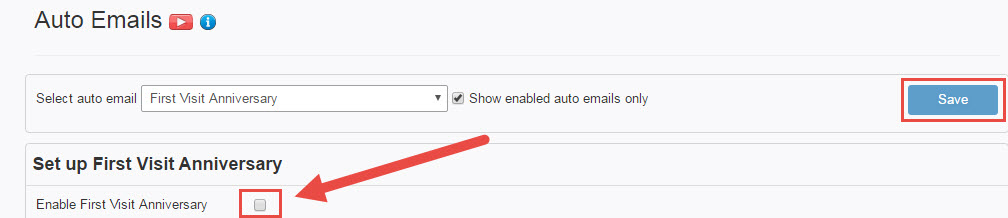 How to disable auto emails