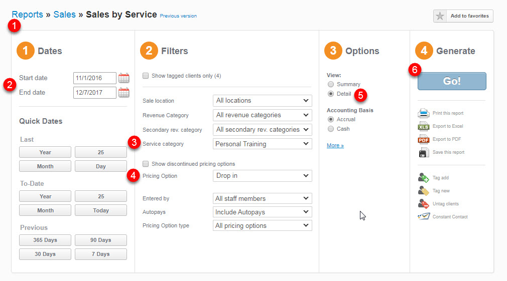 Generating Mailing Lists for tagged clients