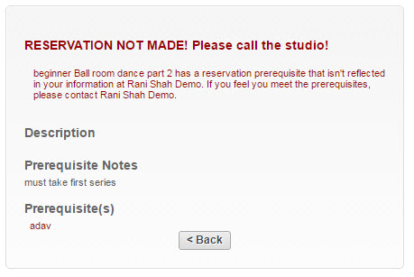 What are prerequisites?