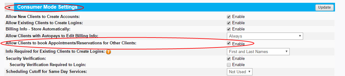 How are appointments reserved for someone else, and how can I check out ...