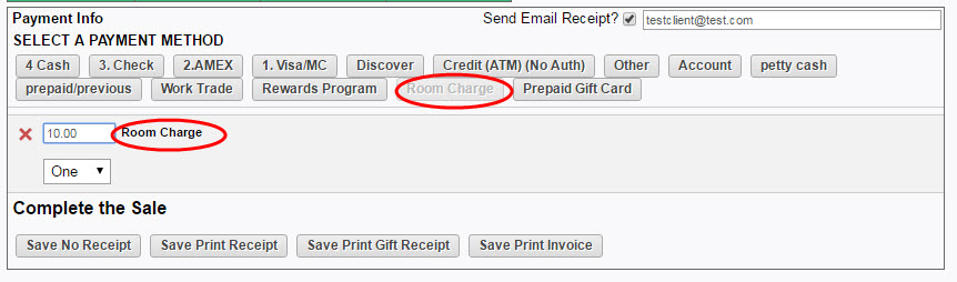 What Does The Room Charge Payment Method Do?