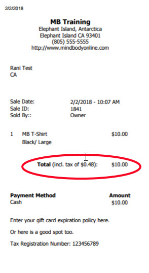 Tax-inclusive pricing (VAT or GST)