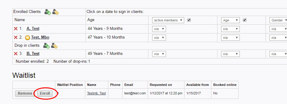 Why is the View Roster button for my course or enrollment blue?