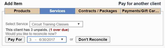 Using per-session pricing