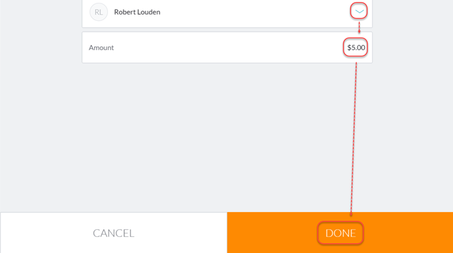 How do I split tips?