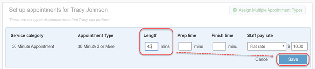How Can I Add A Buffer Time Between Appointments
