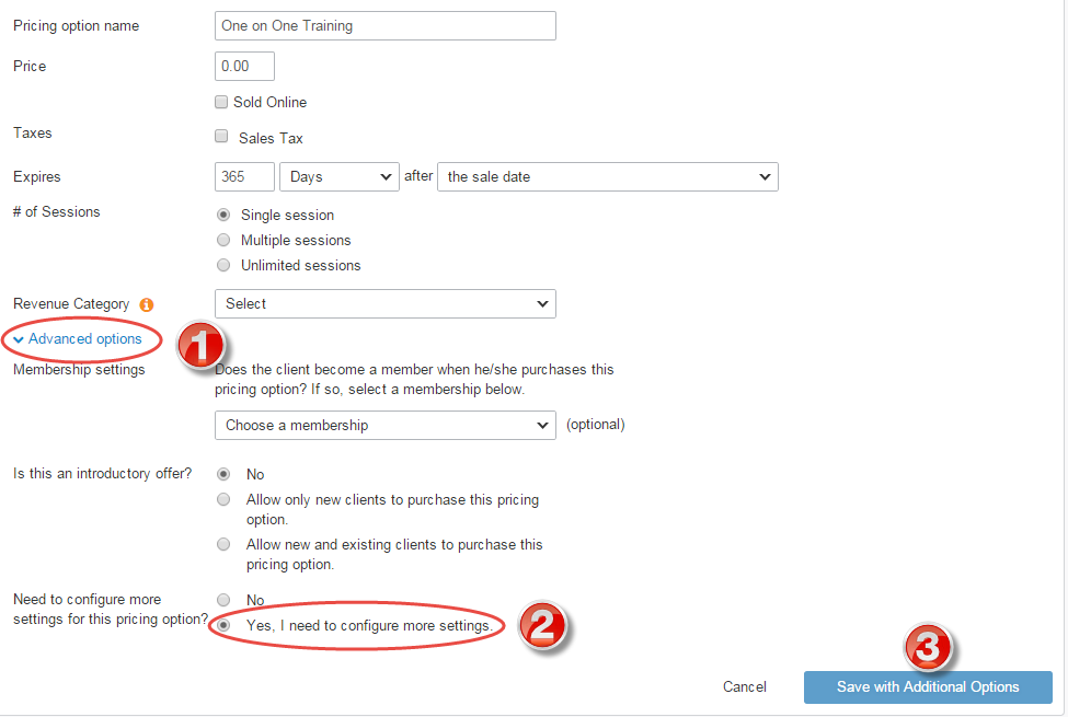 Can I set commissions from the Services & Pricing screen?