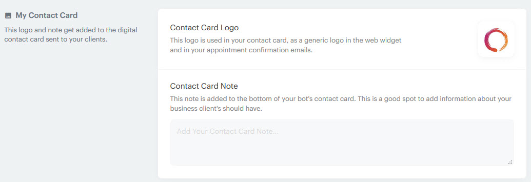 Settings in Messenger