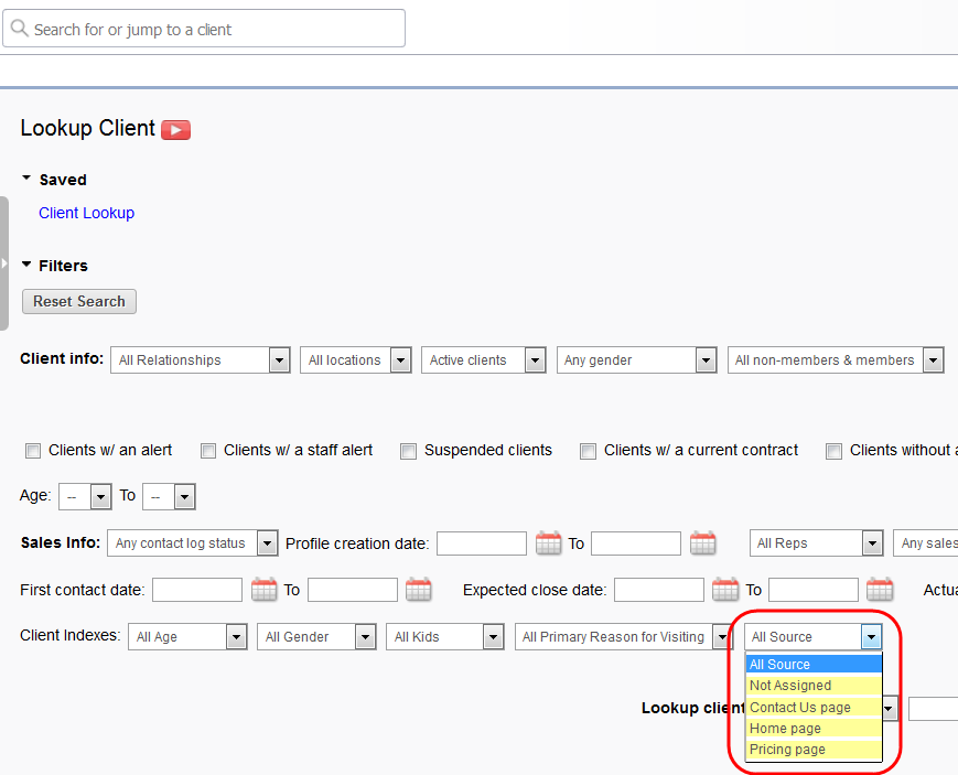 How to use client indexes to track prospect origination (branded web tools)