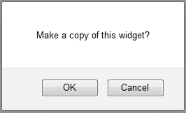 How to copy widgets (branded web widgets)