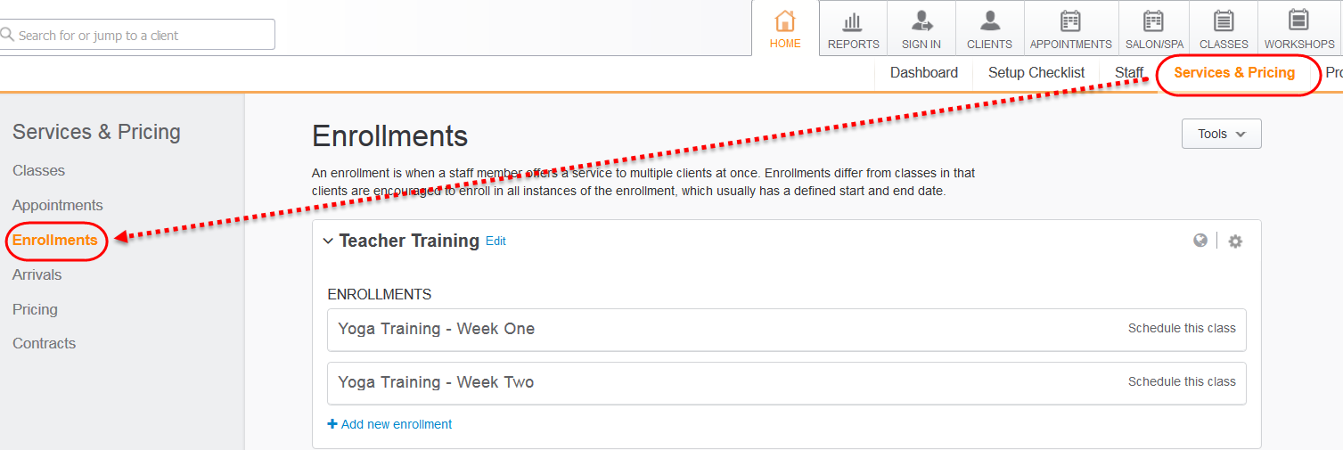 Can I Create An Enrollment Widget For A Single Workshop Branded Web