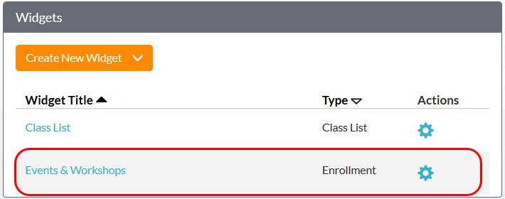How To Create An Enrollment Widget For A Single Course Branded Web