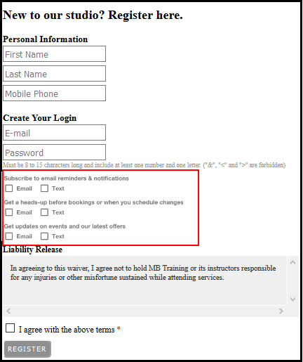 How to manage communication preferences (branded web tools)