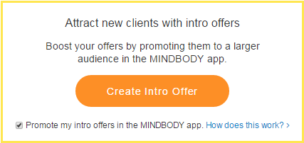 Tips for successful intro offers in the MINDBODY app