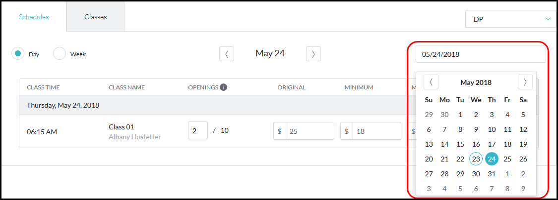 Setting up Dynamic Pricing