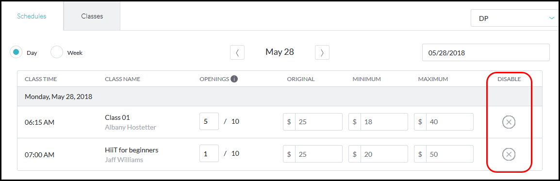 Setting up Dynamic Pricing