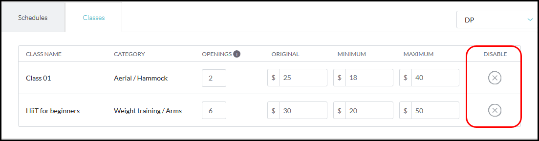 Setting up Dynamic Pricing