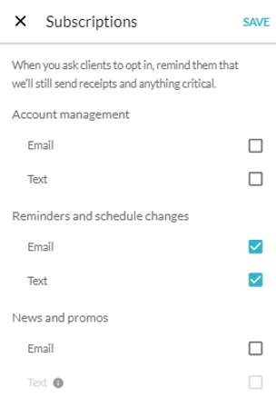 How to update client notification preferences (Mindbody Business app ...