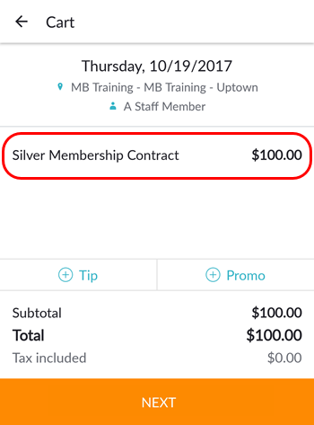 How to sell a contract and have it start at a later date (Mindbody ...