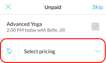 How to reconcile unpaid classes from the Class Sign-In screen (Mindbody ...
