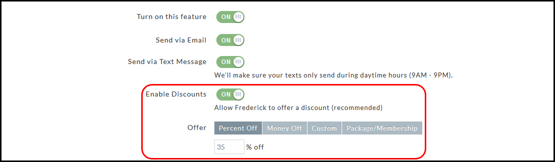Marketing Suite: How to set up Rescue Lost Customers - Booker