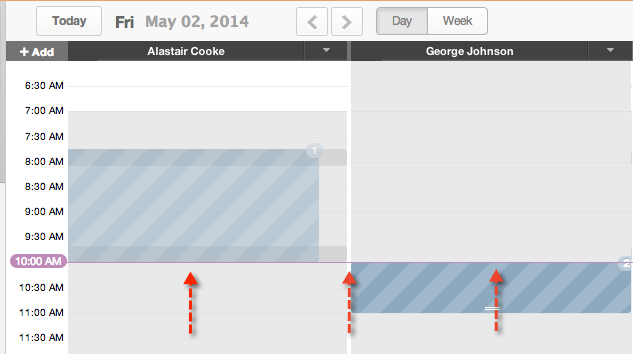 Appointments: Scheduling appointments